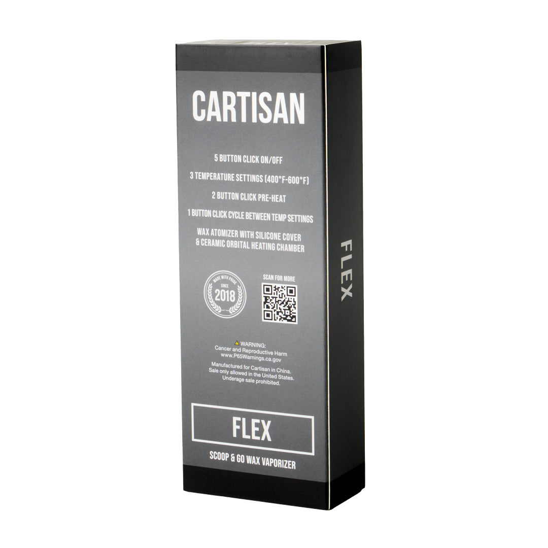 Cartisan Flex Vaporizer | Dual-Use Wax & Flower Pen – VGEAR